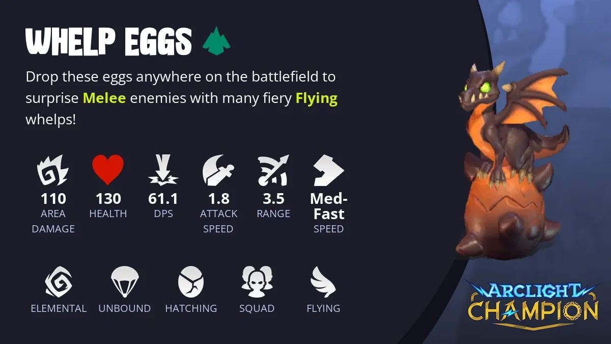 Warcraft Rumble Whelp Eggs Mini - Arclight-Champion.com