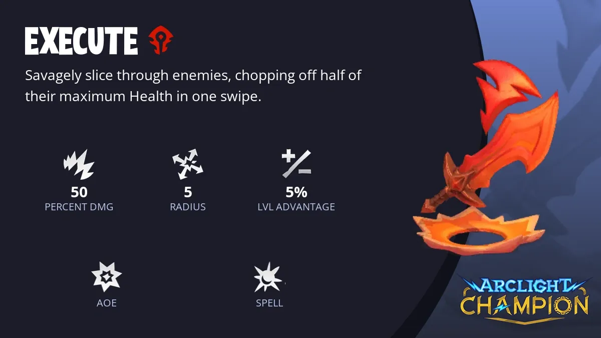 Warcraft Rumble Execute Mini - Arclight-Champion.com