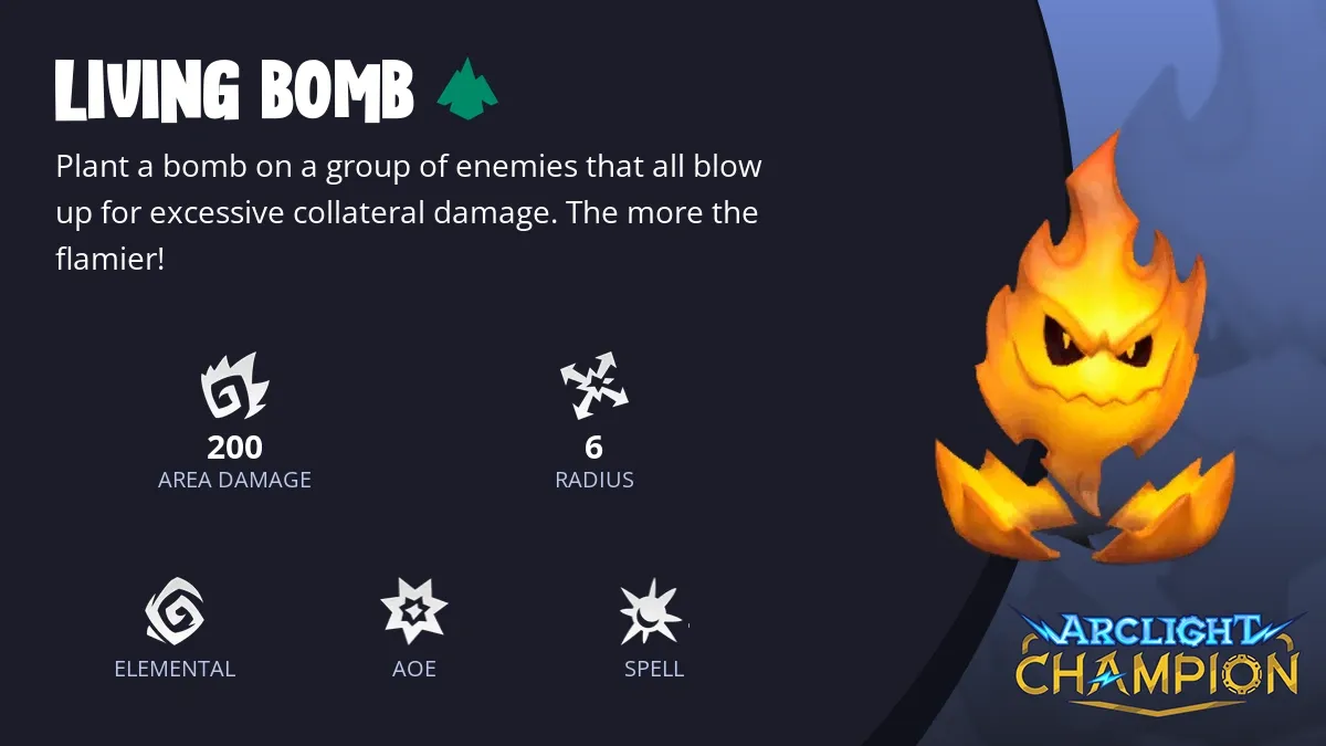 Warcraft Rumble Living Bomb Mini - Arclight-Champion.com